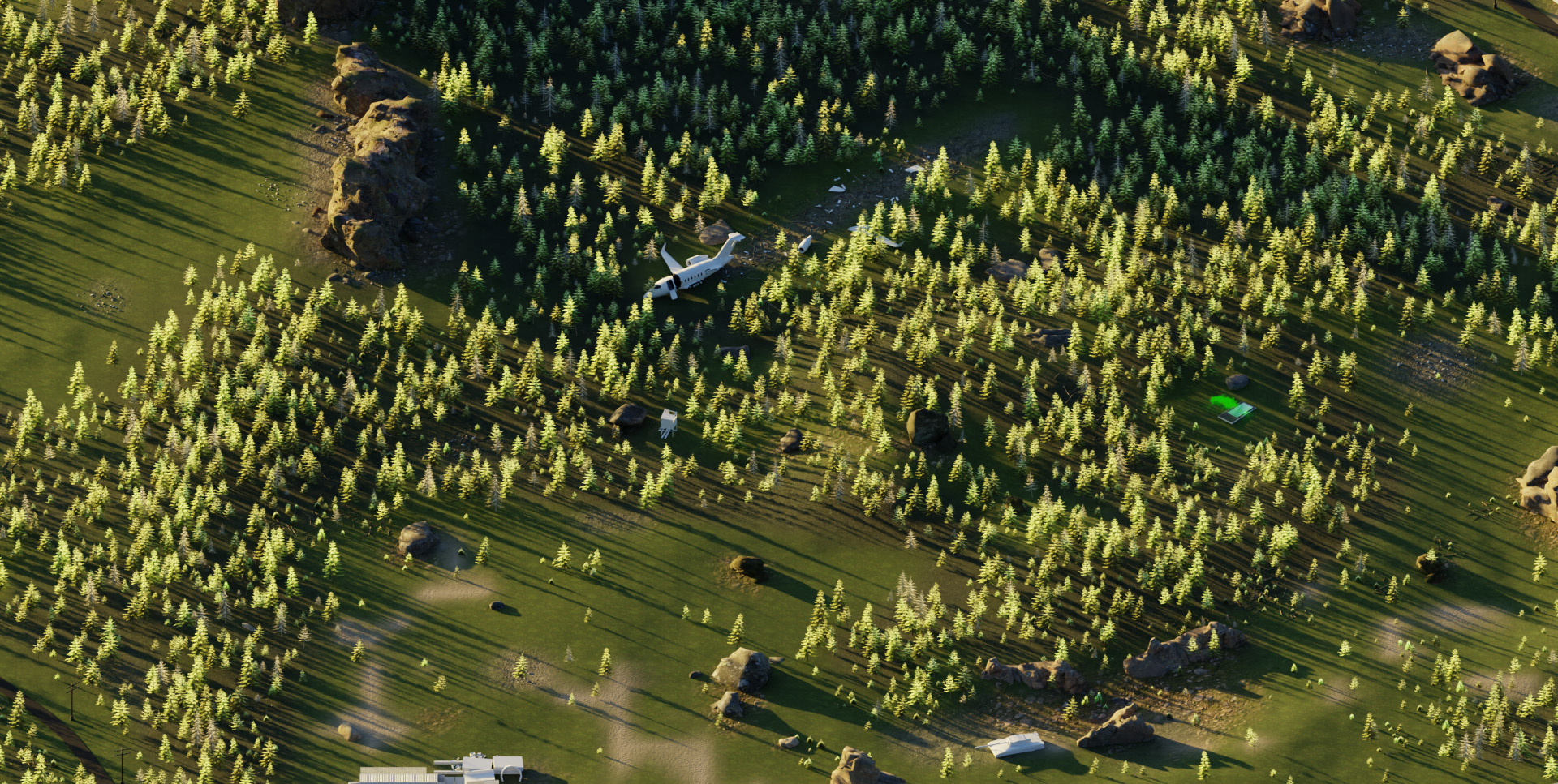 3D map of Woods - re3mr
