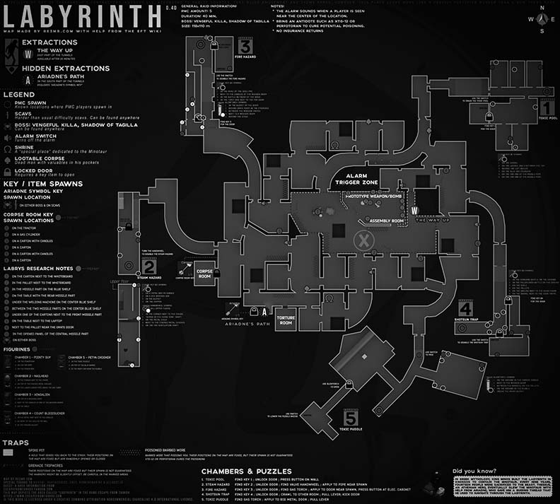 Labyrinth - RE3MR MAPS